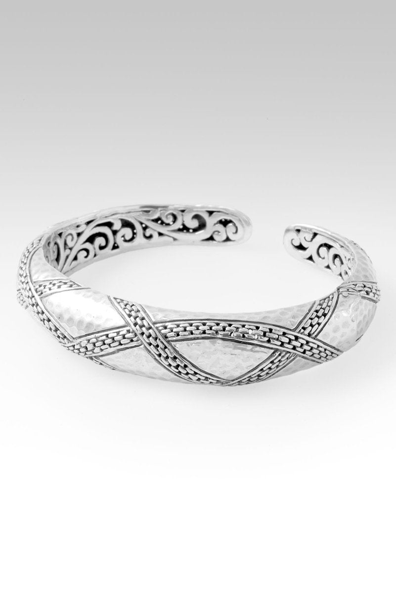 Tranquil Spirit Cuff™ in Chainlink | Sterling Silver Cuff - SARDA™