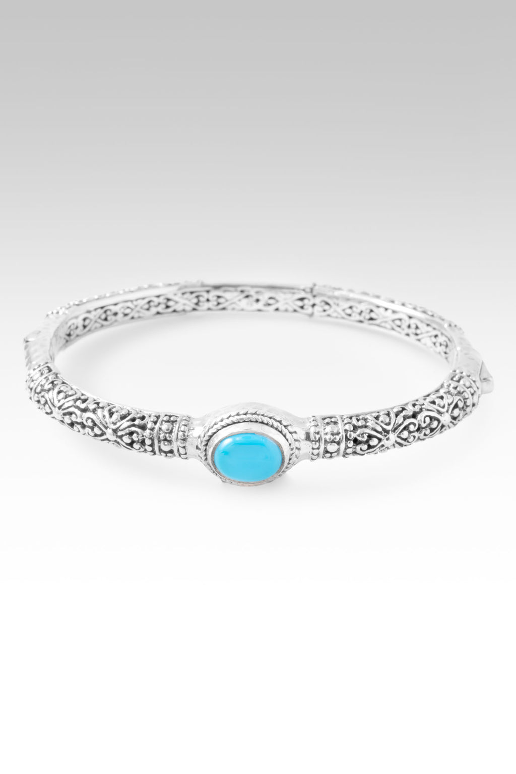 Harmony Bangle™ in Sleeping Beauty Turquoise | Sterling Silver Bangle ...