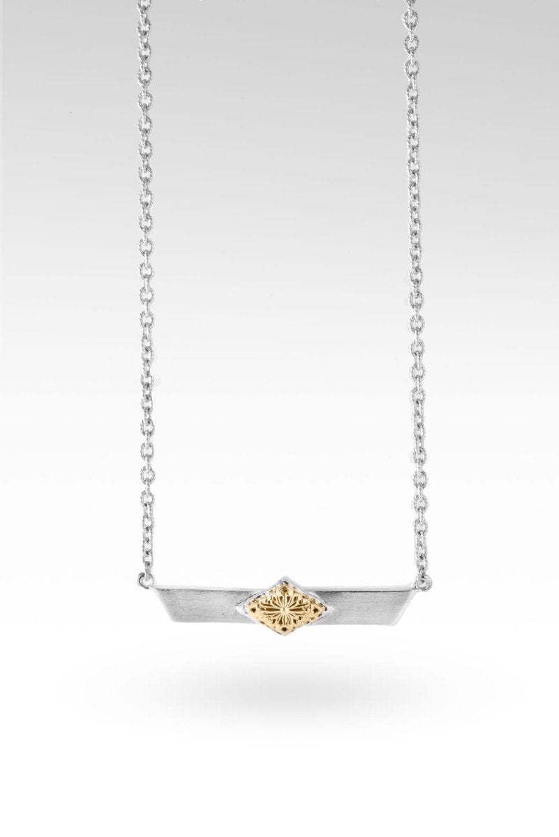 Embrace Freedom Necklace II™ in 18K Gold & Rhodium Over Sterling Silver ...