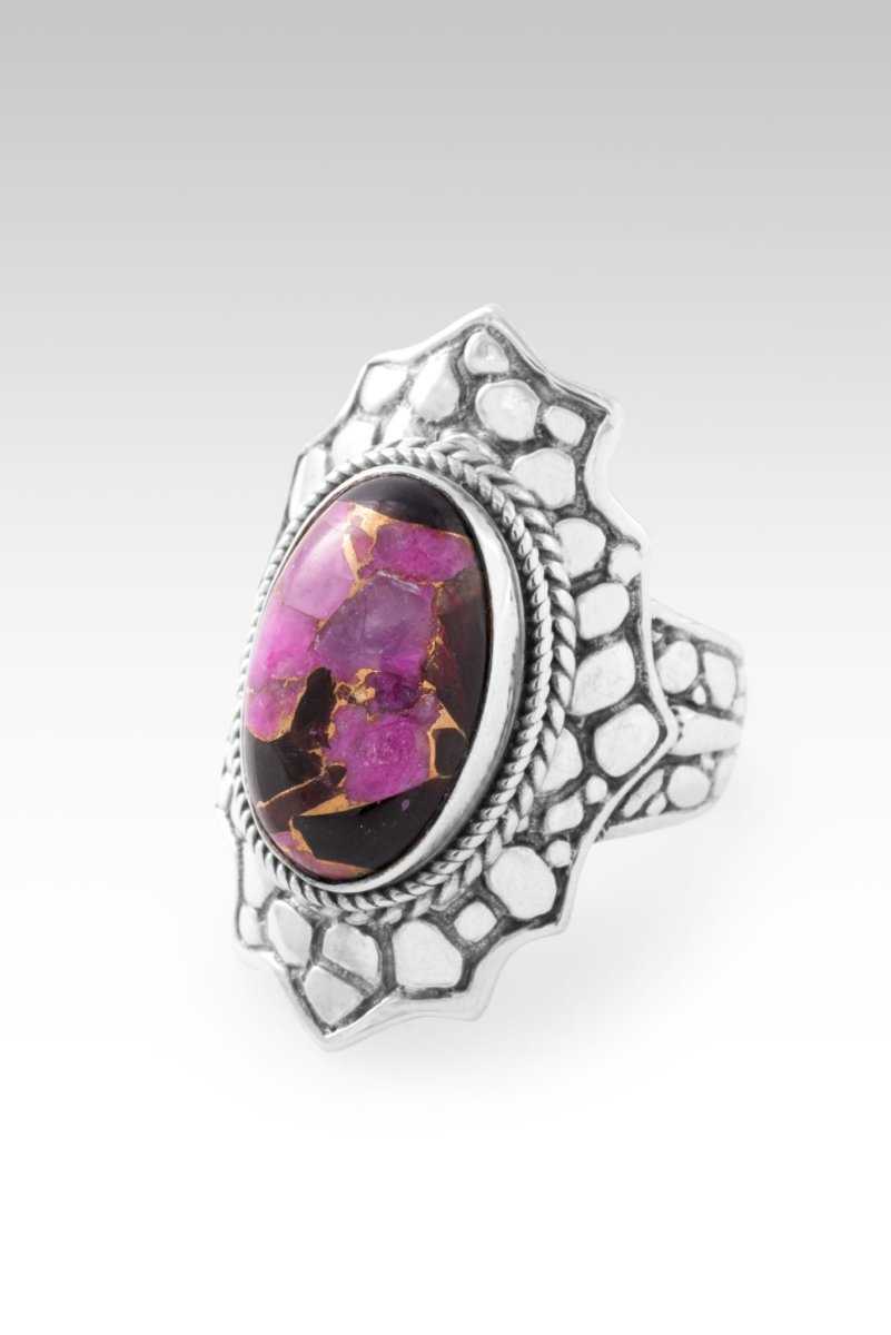 Great Unknown Ring™ in Pink Calcite | Sterling Silver Statement - SARDA™