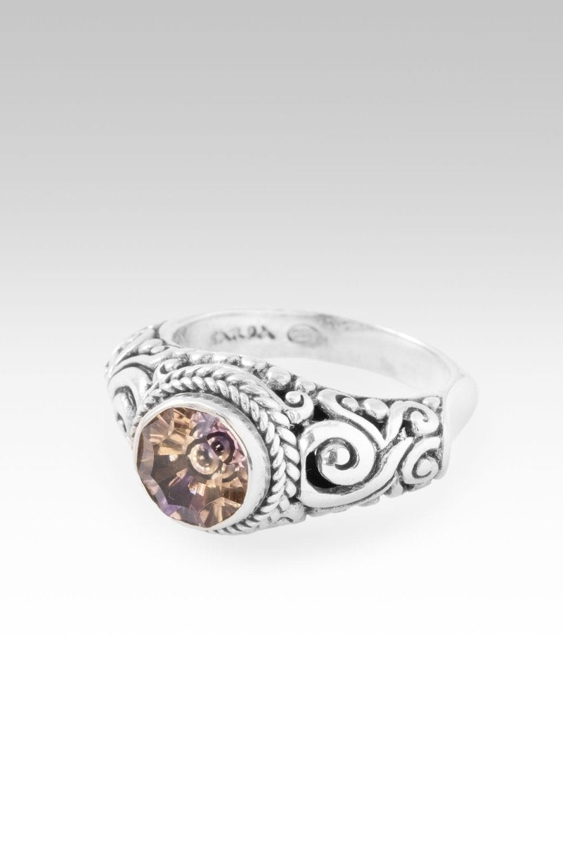 Hello Kind, Goodbye Unkindness Ring IV™ in Rose De France Ametrine – SARDA™