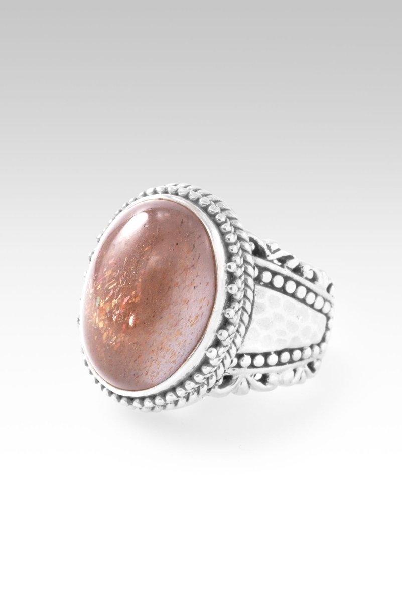 Hello New Day, Goodbye Past Ring™ in Latte Sunstone | Sterling Silver ...