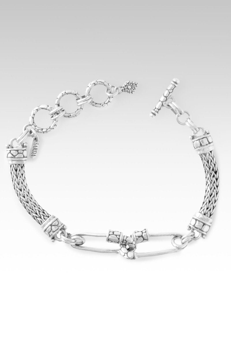 Linked in Unity Interchangeable Bracelet™ in Watermark | Sterling ...