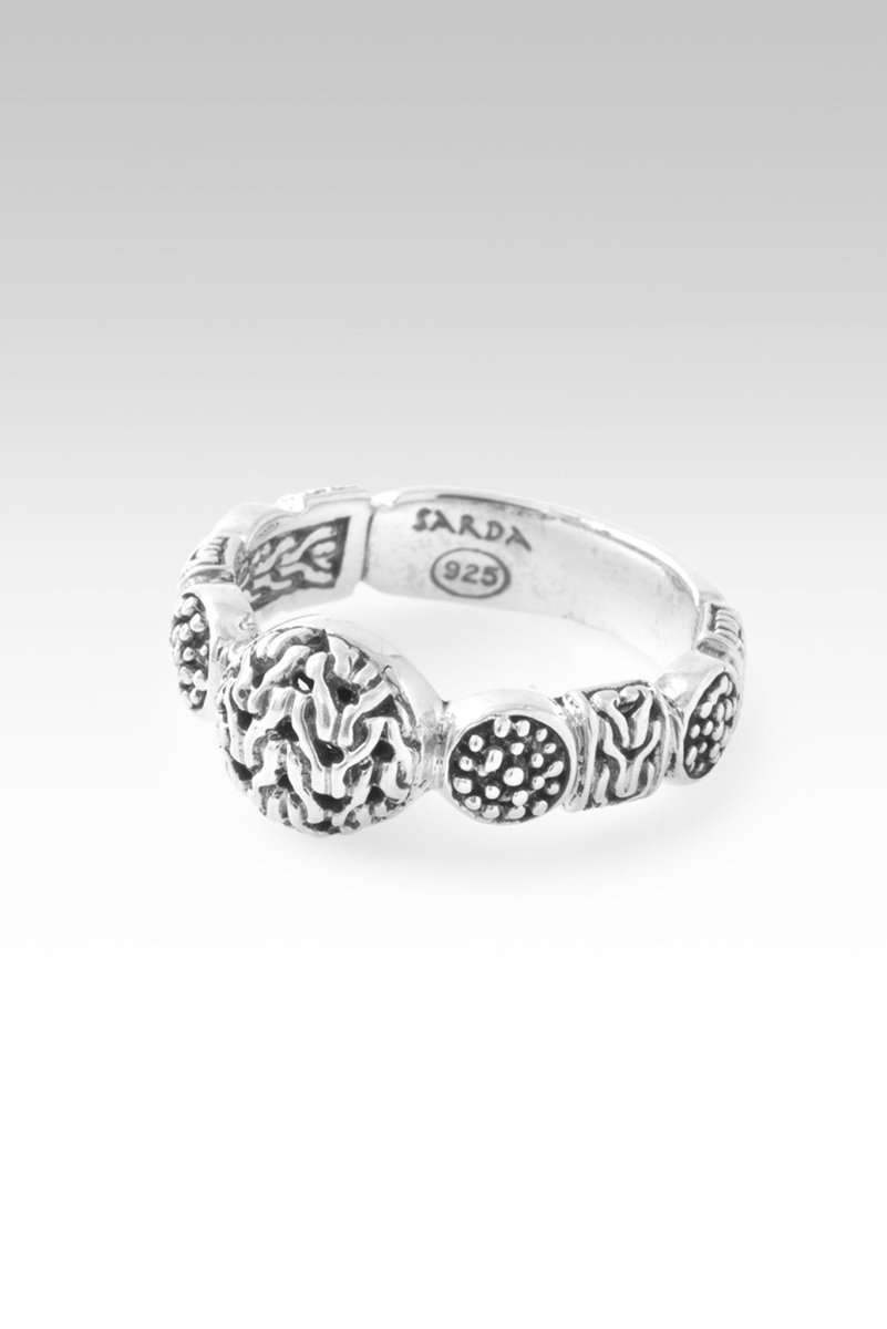 Trust is Your Strength Ring™ in Chainlink | Sterling Silver Stackable ...