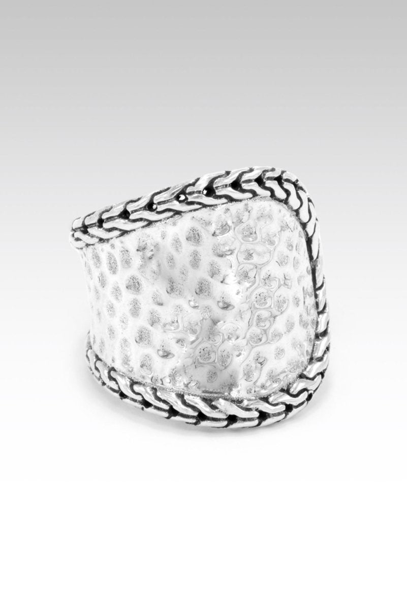 Valor Ring™ in Chainlink | Sterling Silver Statement - SARDA™